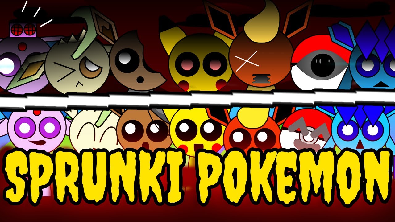 SPRUNKI POKEMON MOD - YouTube