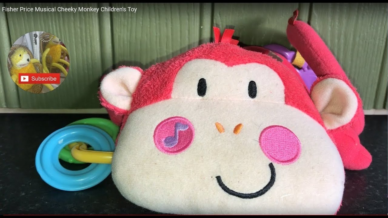 Fisher Price Musical Cheeky Monkey Children's Toy - YouTube