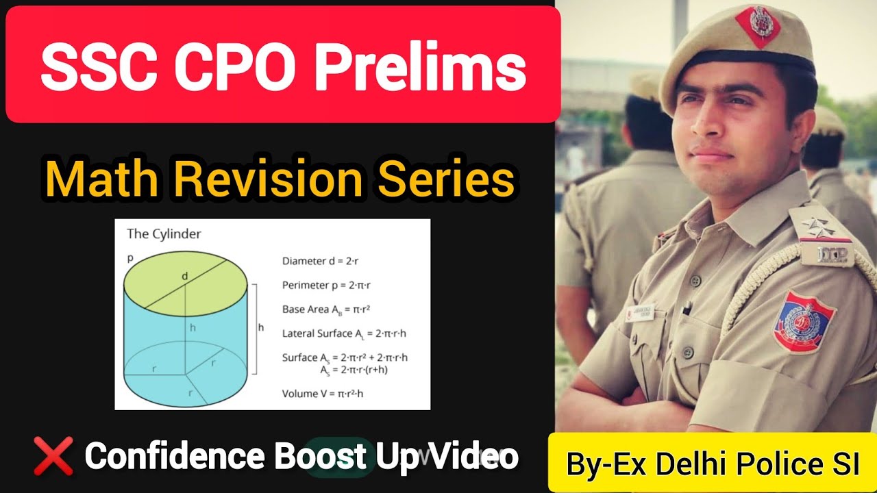 Maths Practice Set for SSC CPO| Expected Maths Questions for SSC CPO | CPO Math Practice Set ...