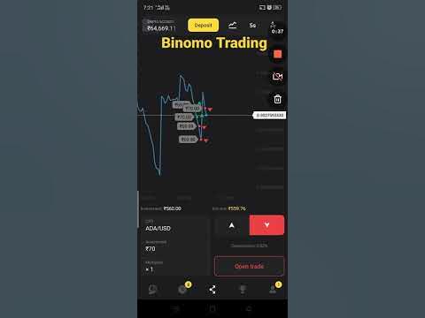#binomo live trading demo | learn how to trade on demo Binomo account ...