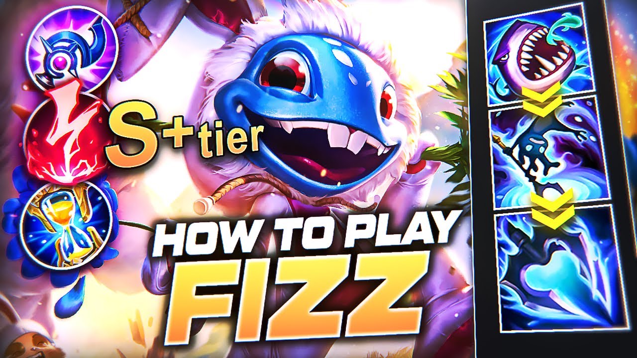 HOW TO PLAY FIZZ SEASON 12 | BEST Build & Runes | Season 12 Fizz guide ...