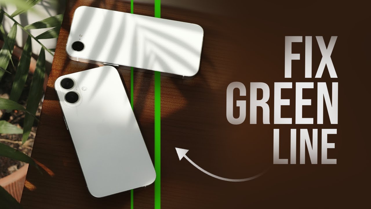 How to Fix Green Line on iPhone (explained) - YouTube