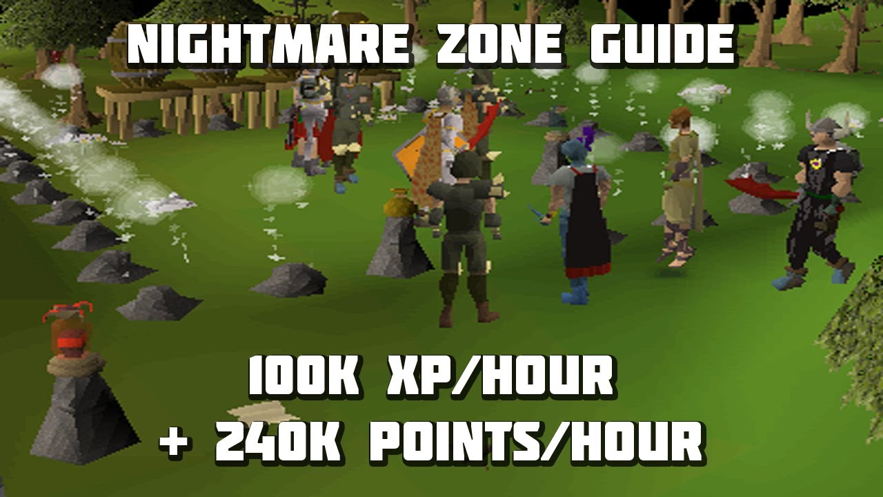 Nightmare Zone Guide Oldschool Runescape - Framed - YouTube