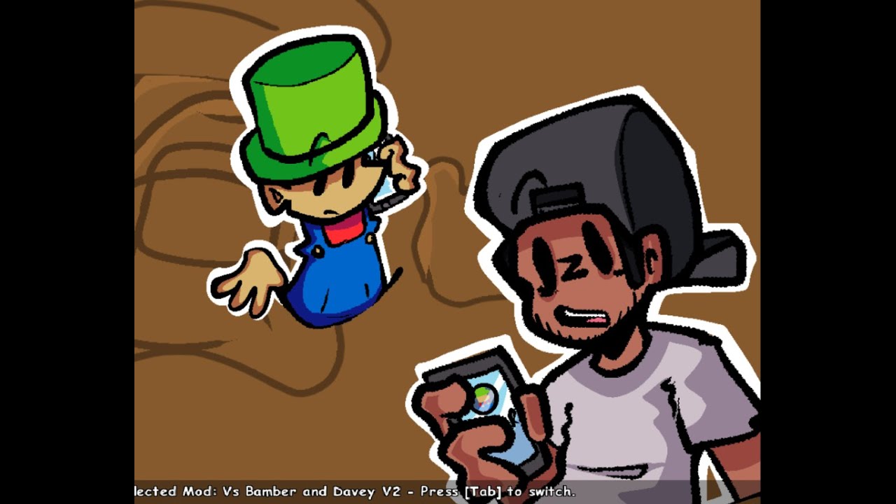 Call Bamber Gameplay - FnF VS Davey and Bamber - YouTube