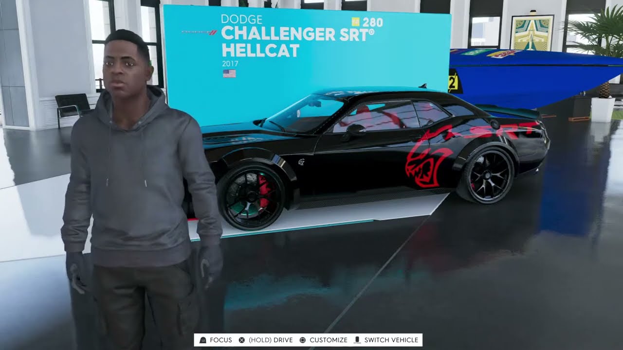 The Crew 2 : Dodge Challenger SRT Hellcat - YouTube
