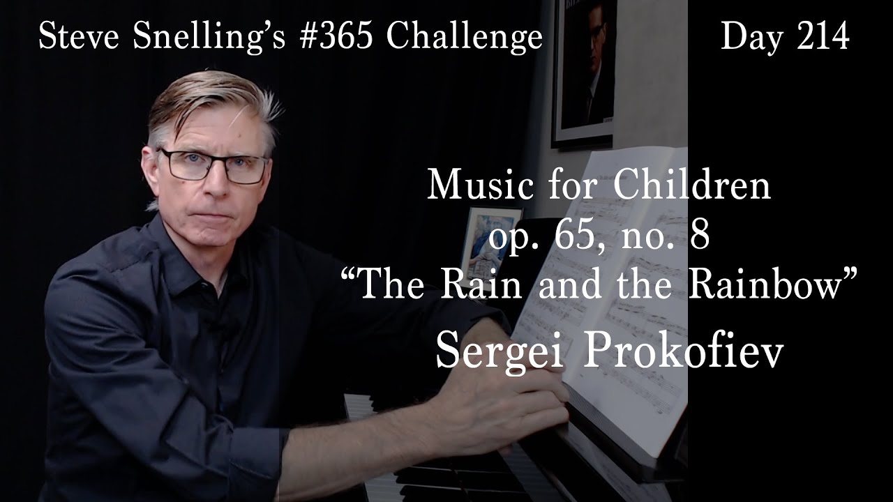 Prokofiev - Music for Children, Op. 65, No. 8 | Steve Snelling’s ...