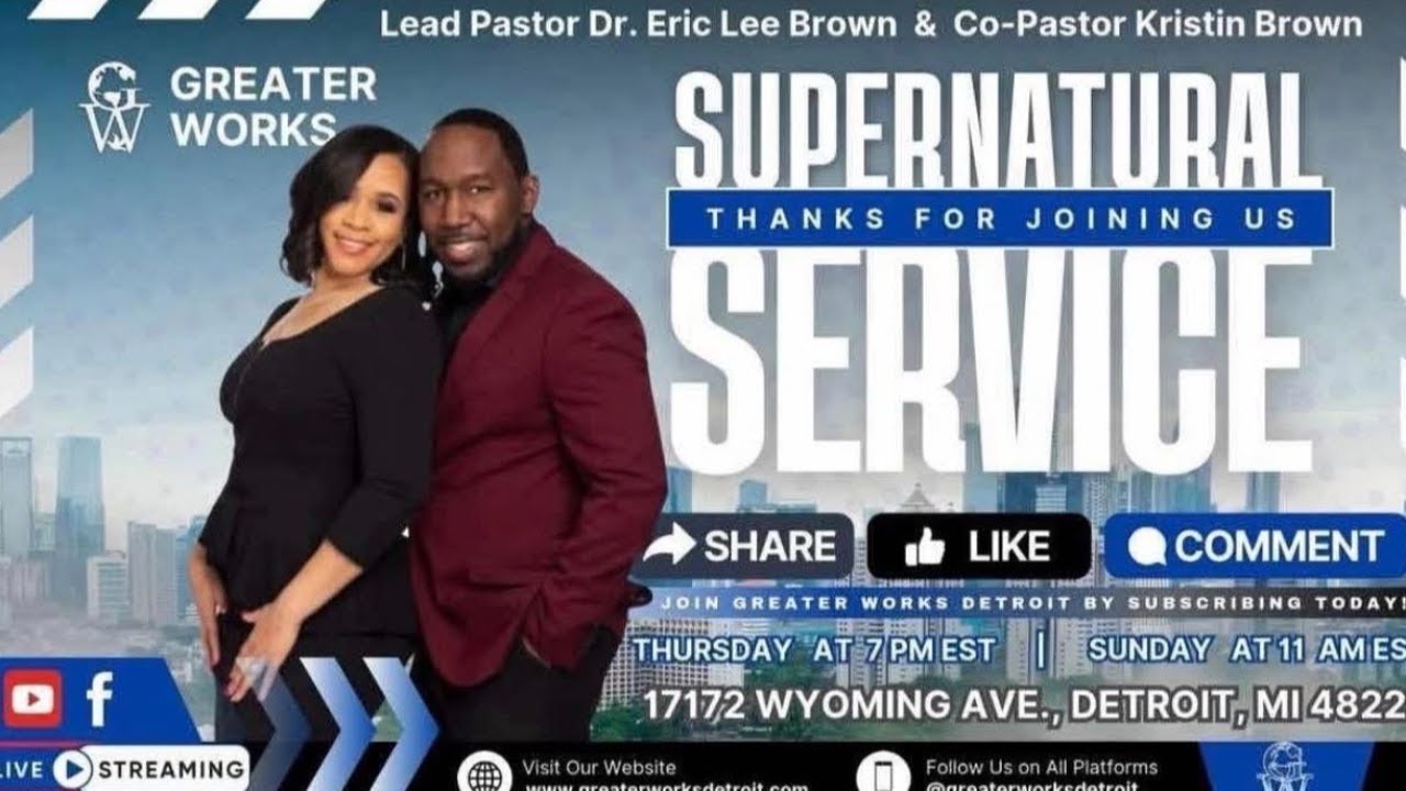 SUPERNATURAL NEW YEARS SERVICE // DR ERIC LEE BROWN - YouTube