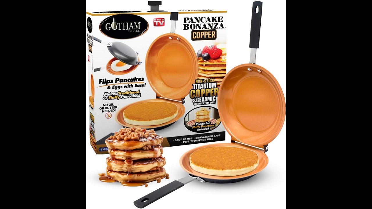 Amazoncom Gotham Steel Double Sided Pan The Perfect Pancake Maker ...