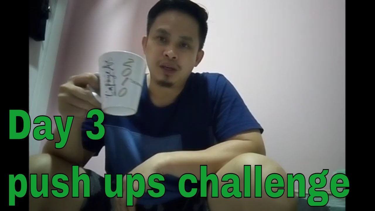 Push ups challenge ( close grip ) Day 3 - YouTube