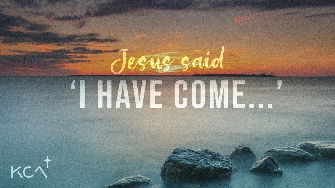 30/10/22 | 10.30am | Jesus Said 'I have come...' - YouTube