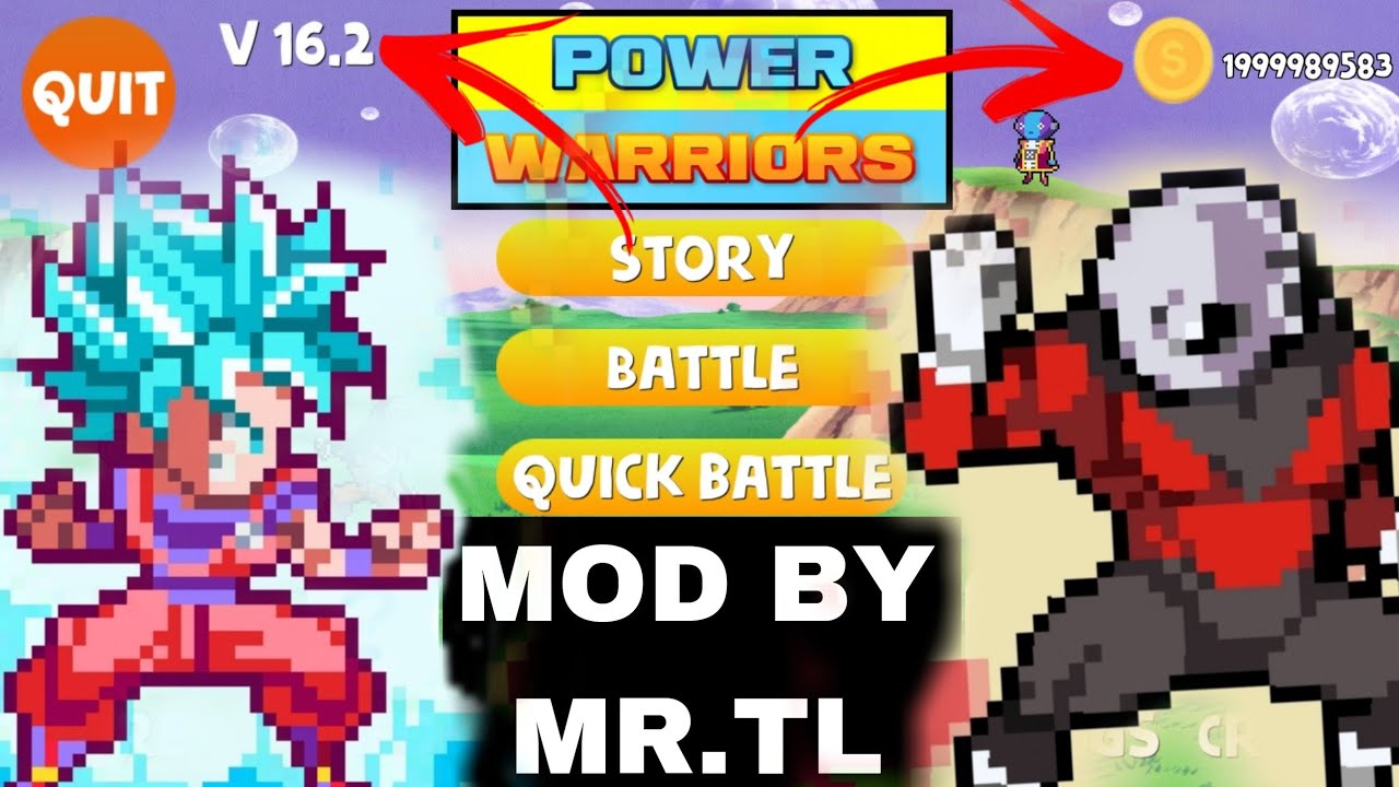 Power Warrior mod apk V16.2 ||Unlocked all characters ||Unlimited money ...