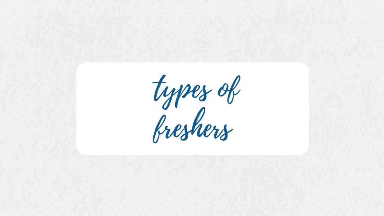 TOF: Types of freshers | trailer | NB vlogs | Comedy club | Mits ...