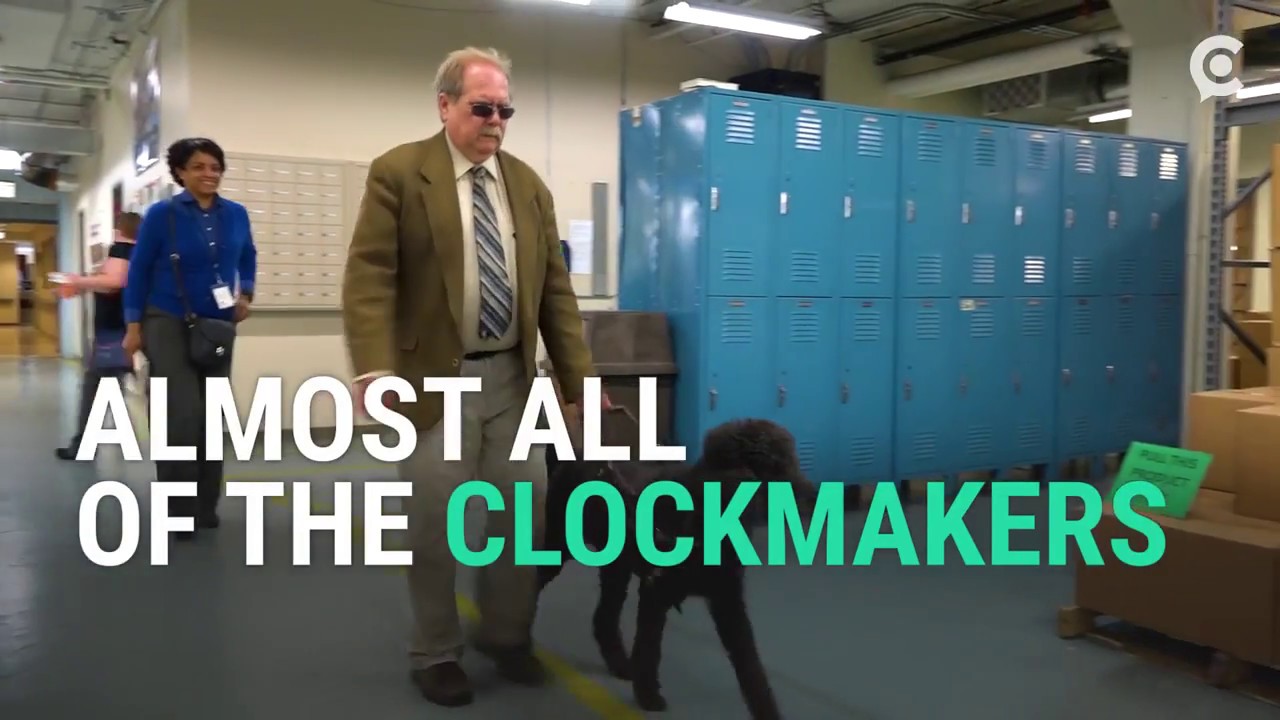 At this clock factory, most of the workers are blind - YouTube