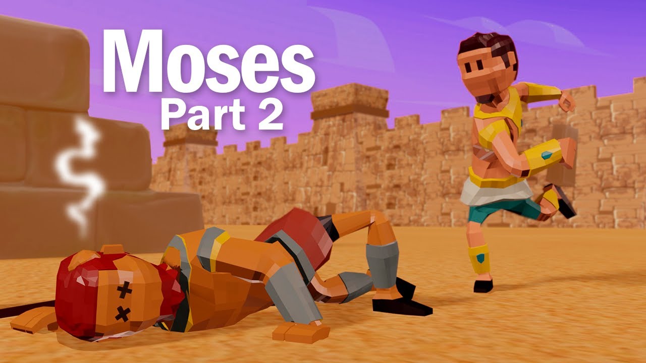 MOSES 2: Escape from Egypt | Animated Bible Stories | BIBTOONS GO - YouTube