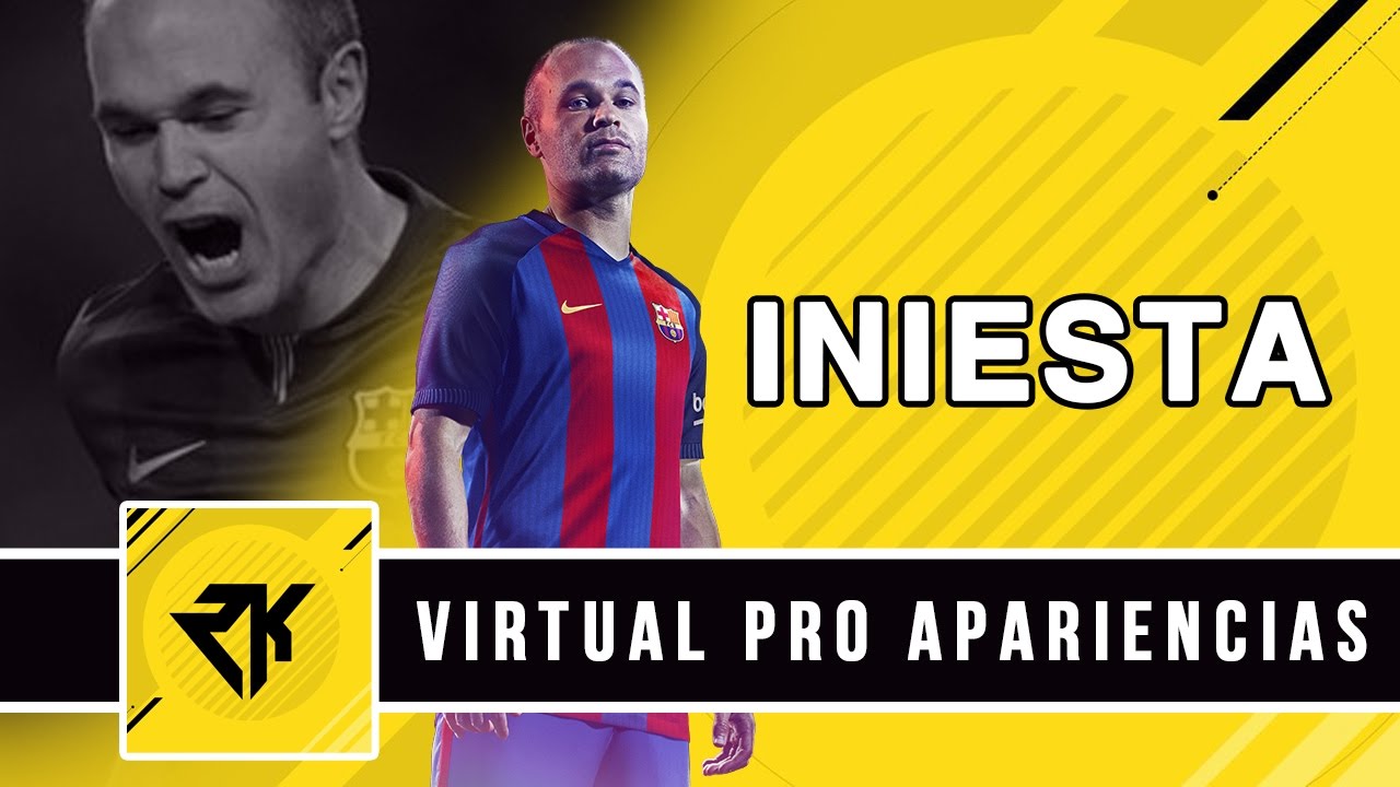 FIFA 17 - Virtual Pro Apariencias - Iniesta - YouTube