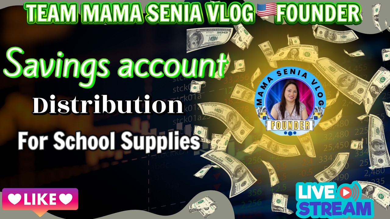CHRISTMAS SAVINGS DISTRIBUTION TO OUR TEAM MAMA SENIA - YouTube