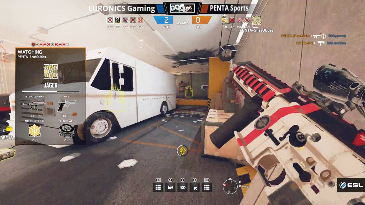 ESL Go4R6 (PC) Europe August 2016 Finals GRAND FINAL EURONICS Gaming vs ...