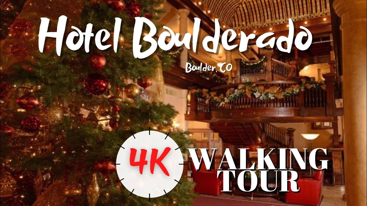 Hotel Boulderado during the Holidays - Boulder, CO - 4K Walking Tour ...