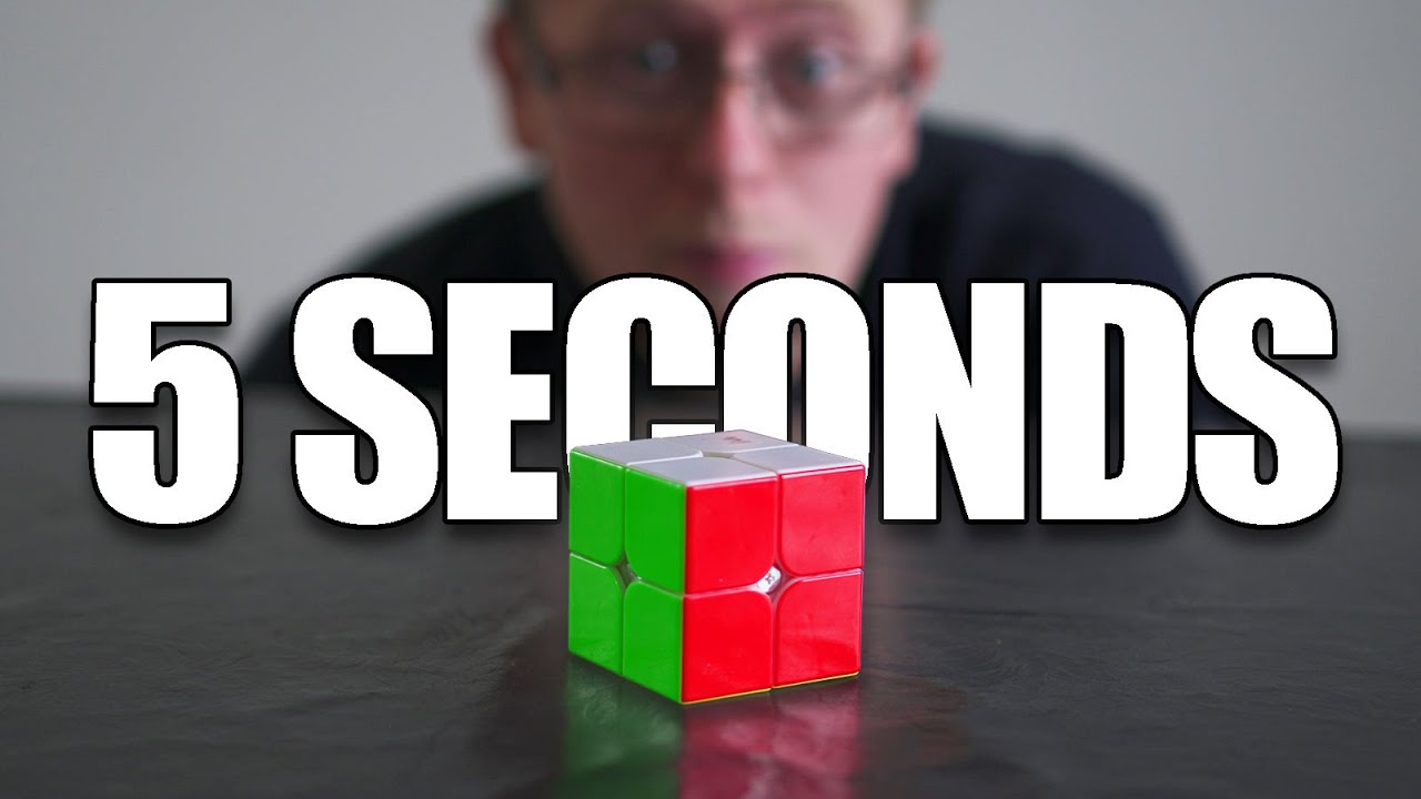 Average Cuber Learns to Solve a 2x2 in 5 Seconds - YouTube