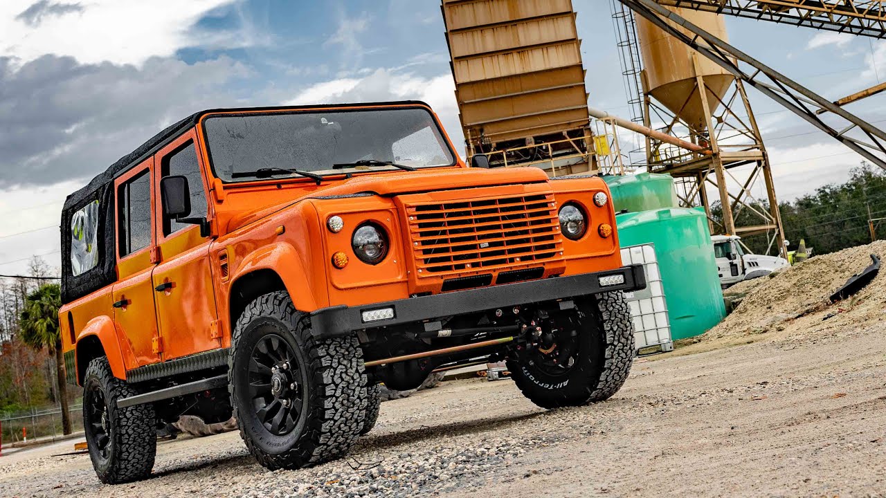 Fully RESTORED (1997) Land Rover DEFENDER 110 ST with LS3 Engine | ECD ...