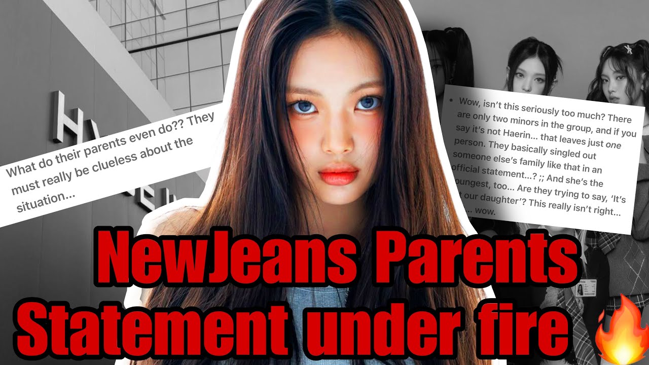NewJeans Parents Just Made Things WORSE | Public Backlash Over Reckless Statement - YouTube