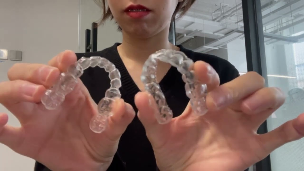 LuxCreo 3D Printed Clear Aligner vs Invisalign - YouTube