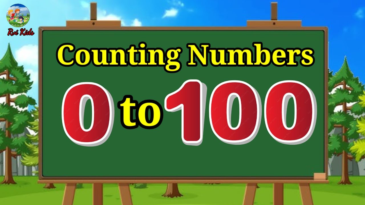 Counting Number 0 to 100 | Number Song | 1 से 100 तक गिनती | Numbers ...