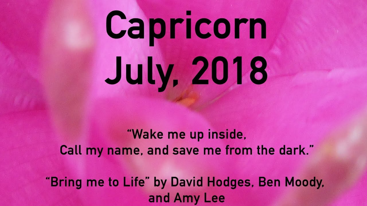 Capricorn TEMPTATION! WHO IS IGNORING RED FLAGS? JULY 2018 Tarot ...