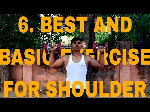 6.BEST AND BASIC EXERCISE FOR SHOULDER FOR BEGINNERS. - YouTube