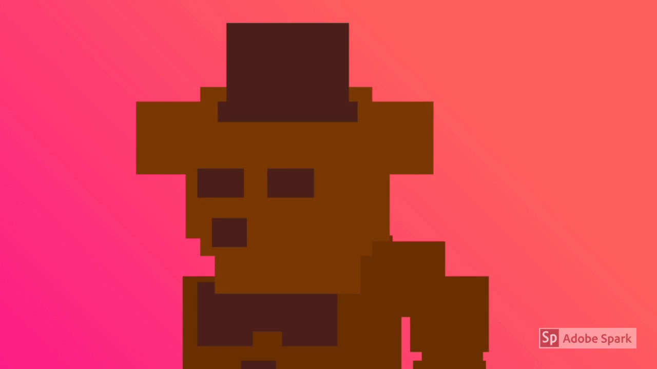 8-Bit Freddy Fazbear sings the fnaf song - YouTube