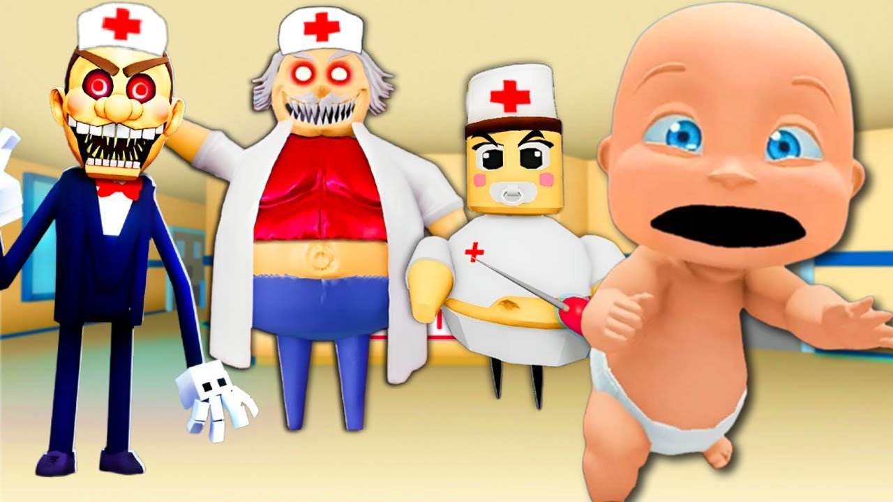 Baby Escapes 100 EVIL HOSPITALS! - YouTube