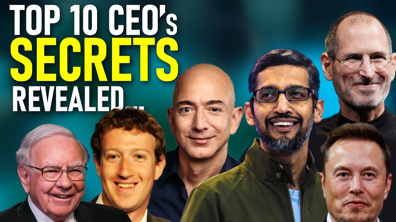 Top 10 CEOs 10 Priceless Advice Can Change Your Life [2025 BEST English ...