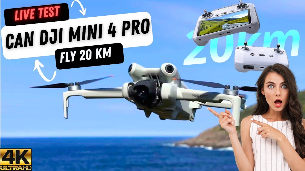 DJI Mini 4 Pro Range Test: Can It Really Reach 20km? Live Flight! #dji ...