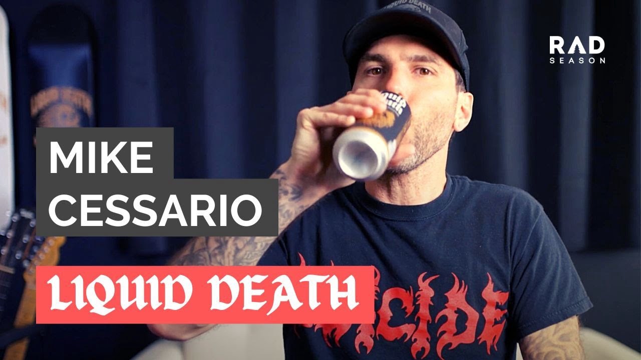 Mike Cessario, Liquid Death CEO on Branding and Murdering Thirsts - YouTube