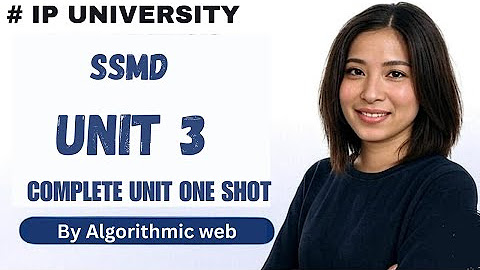 SSMD UNIT -3 - YouTube