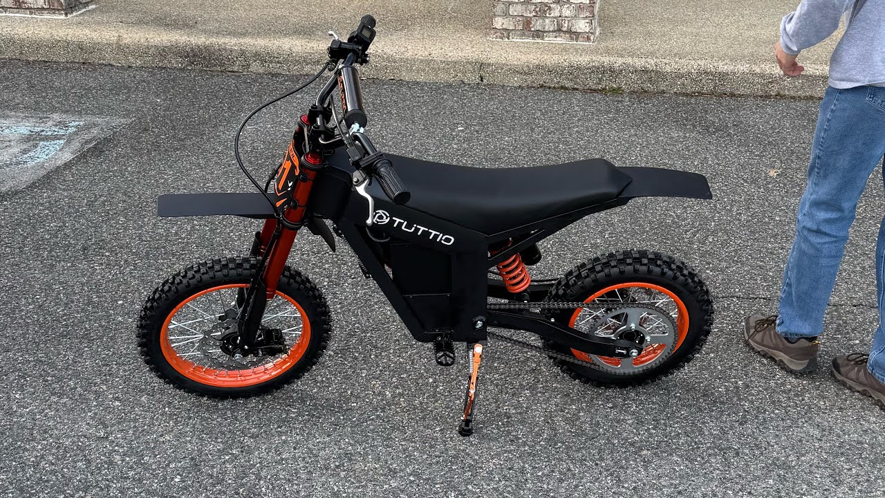 NEW TUTIO ELETRIC BIKE REALLY GOOD! - YouTube