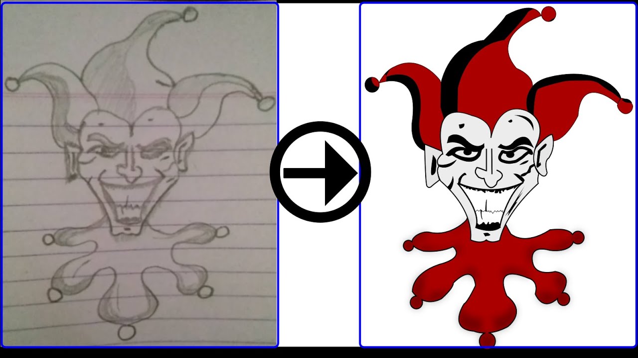 How to convert pencil sketch to clean vector graphics with Inkscape ...