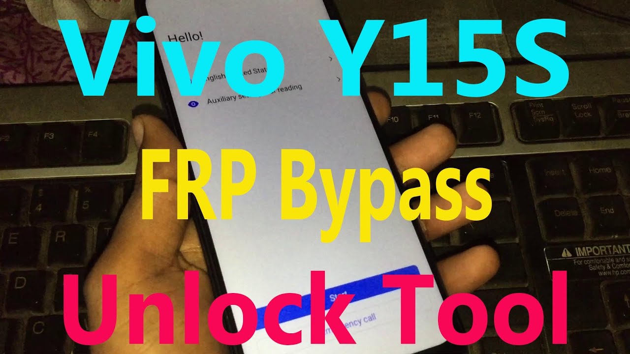 Vivo Y15S FRP Bypass Latest Update 2022 Vivo V2120 FRP Unlock Tool ...