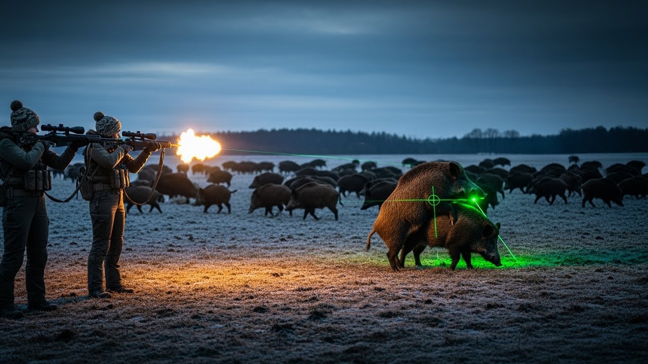 Unbelievable ! Top 10 Hunting in Night - Best Scenes, Farmers Hunt ...