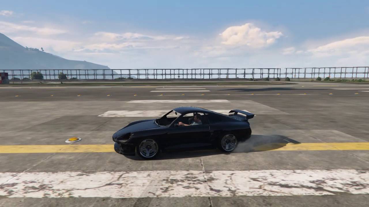 GTA 5 Jumping into Military Base - YouTube