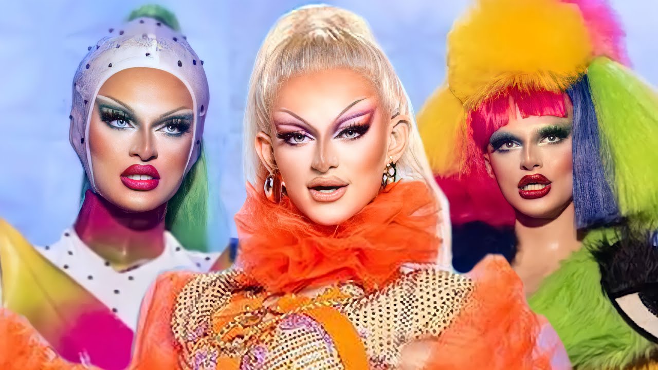 All of Krystal Versace's Runway Looks Rupauls Drag Race UK - YouTube
