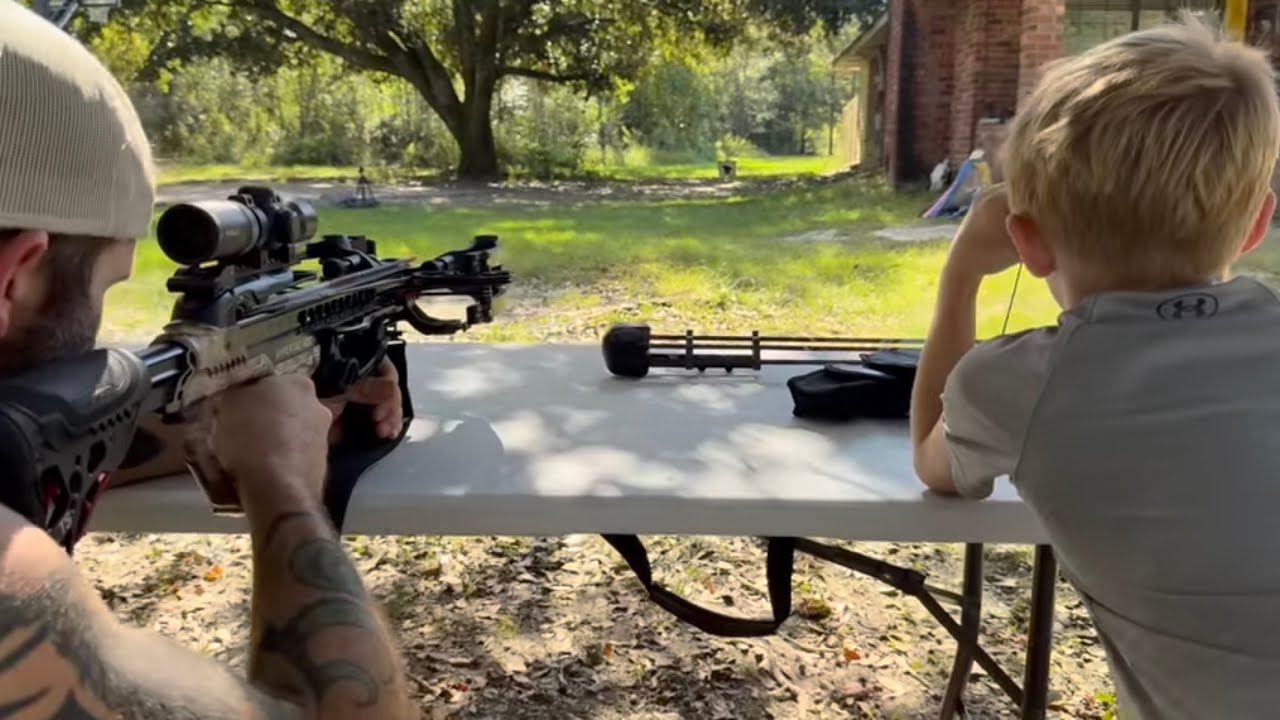 Barnett HyperTac 420 CROSSBOW Review - YouTube