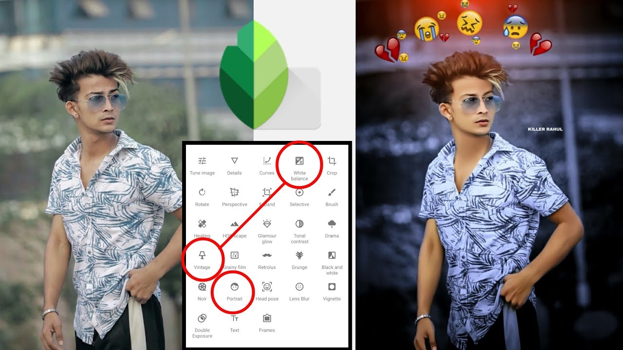 snapseed viral photo editing tricks 2020 // snapseed photo editing ...