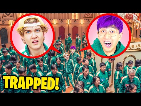 LankyBox TRAPPED In SQUID GAME 2?! (MINI LANKYBOX PRANKED US!)