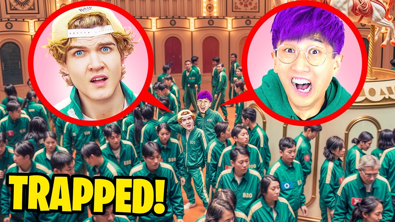 LankyBox TRAPPED In SQUID GAME 2?! (MINI LANKYBOX PRANKED US!) - YouTube