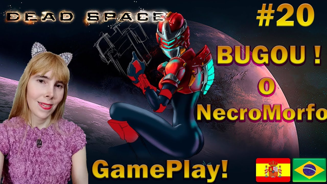 Dead Space 1 - Parte 20, PS3, #GamePlay PT-Br, 😱NecroMorfo que BUGOU ...