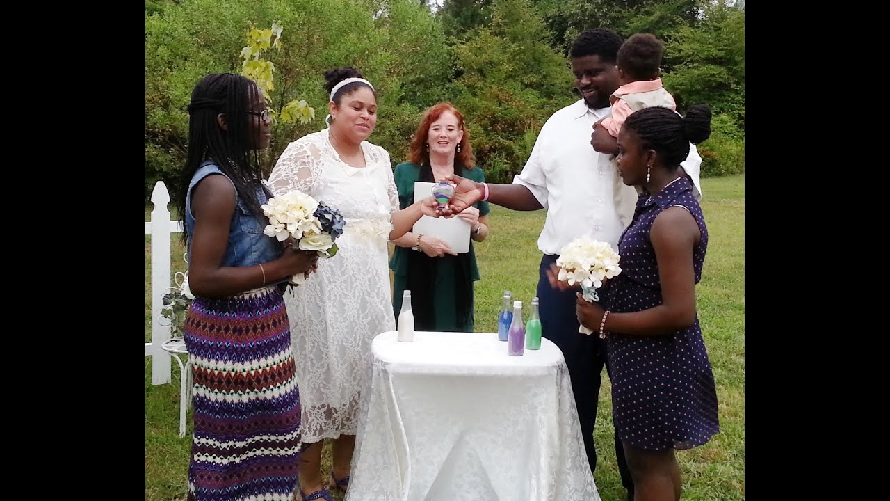 The Sanders Family Sand Ceremony 7 7 15 - YouTube