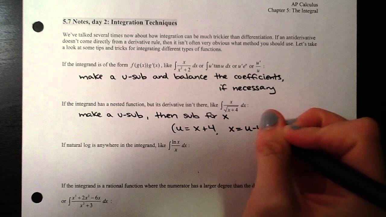 AP Calculus 5.7 day 2 - YouTube