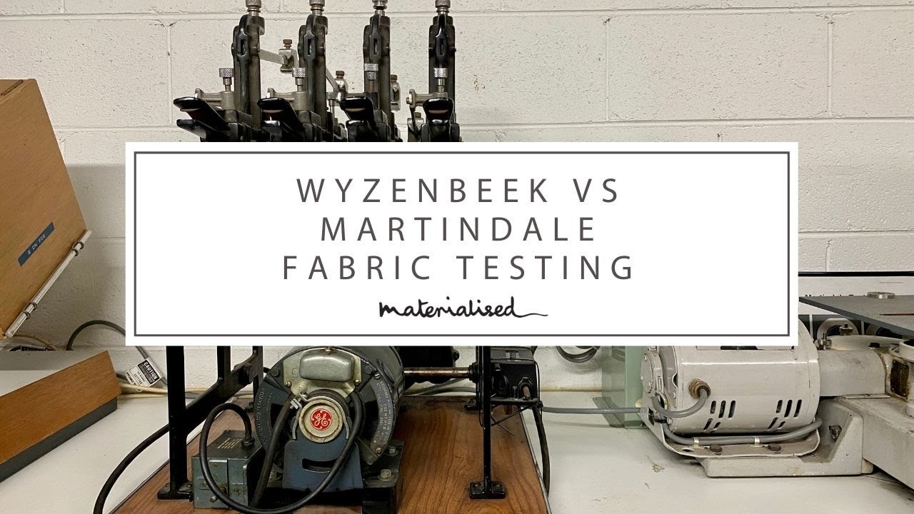 The Difference Between Wyzenbeek & Martindale Fabric Testing - YouTube