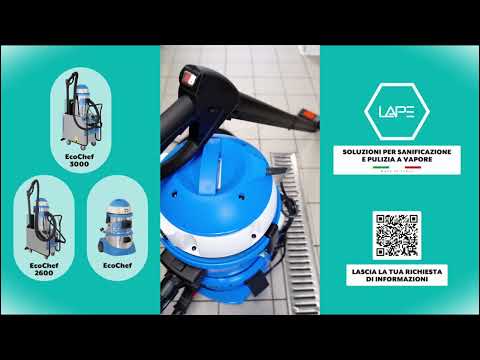 Pulizia a vapore professionale - Lape i macchinari N1 in Italia.
